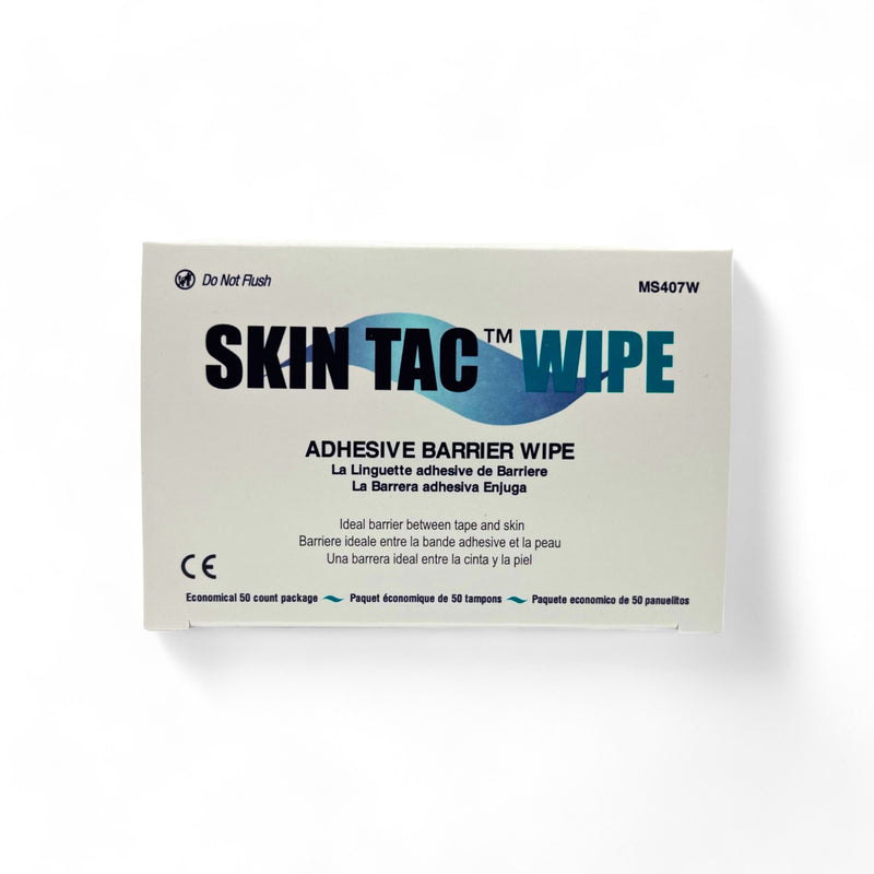 Skin Tac Wipes, 50/Box – Diabetes Express